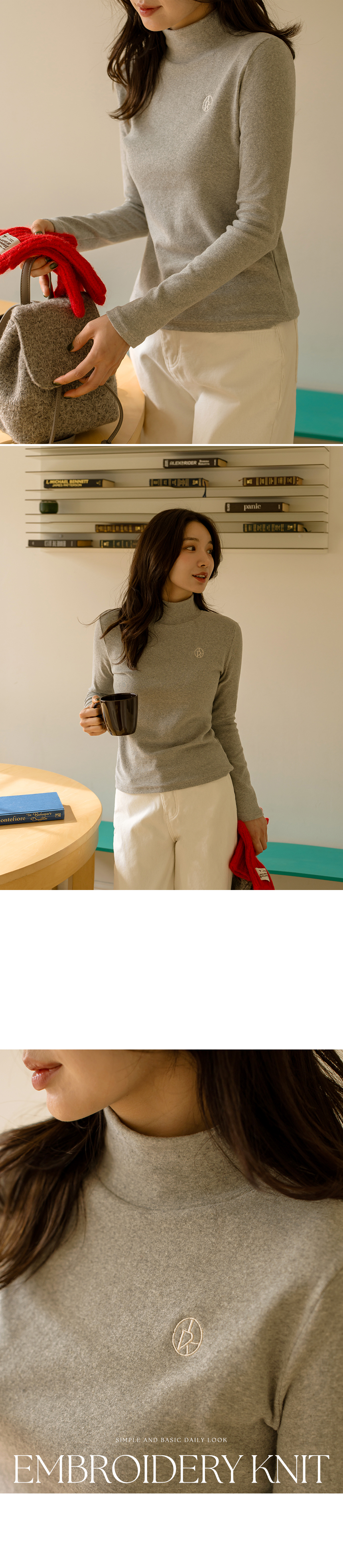 DANI / MELANGE GRAY color, FREE size